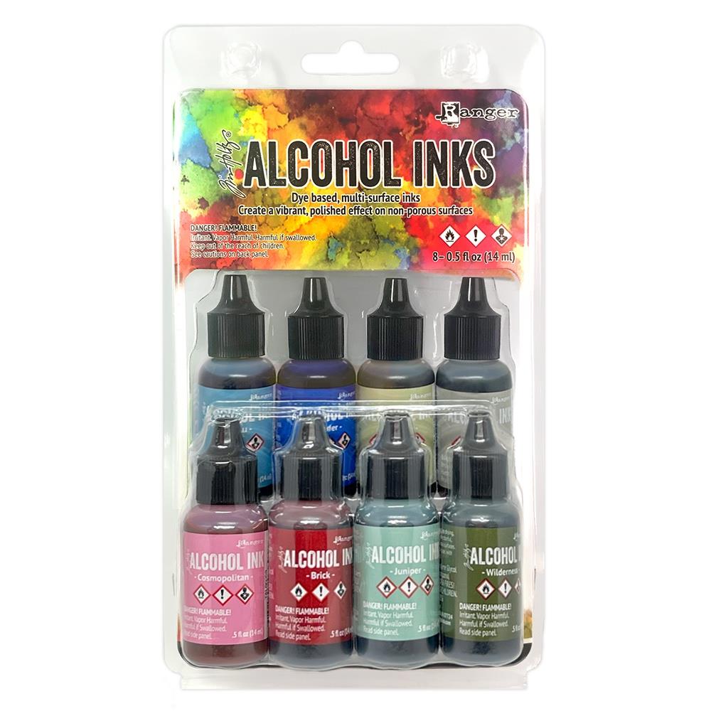 Tim Holtz Alcohol Ink Kit 8/Pkg Spectrum Urban / Encre à l'alcool ...